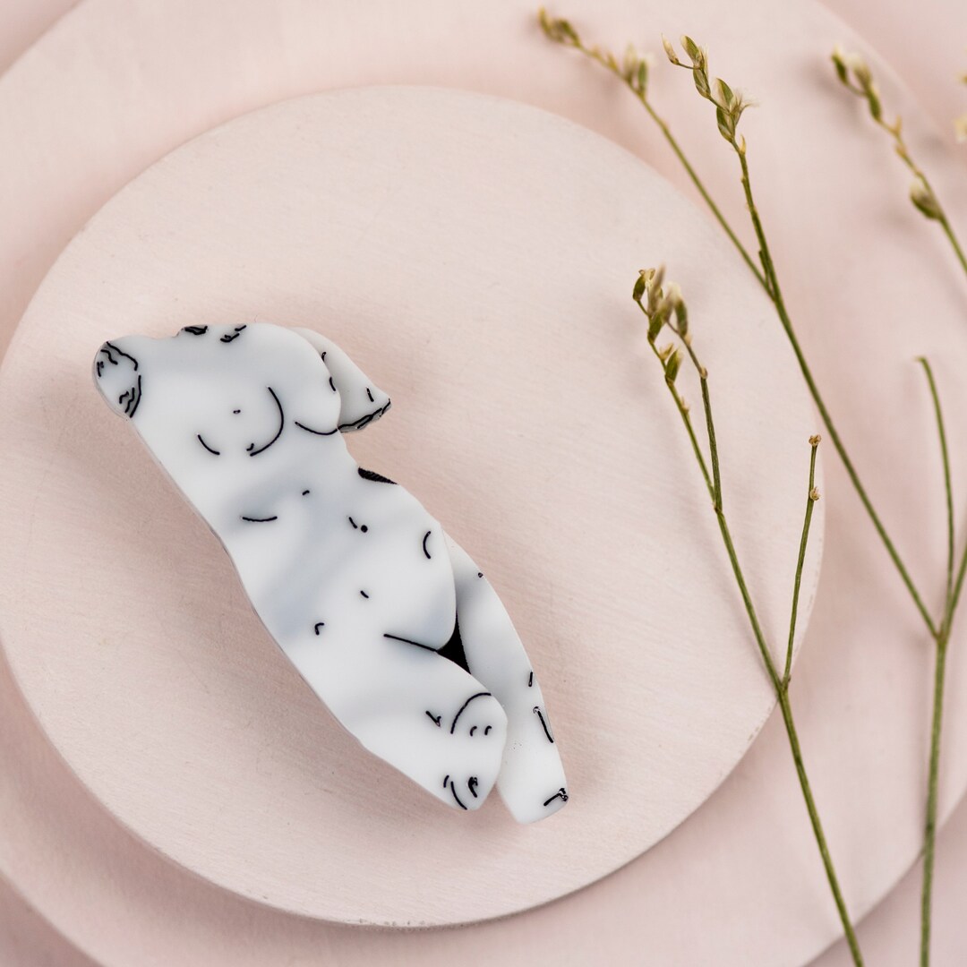 Aphrodite Torso Brooch - Etsy