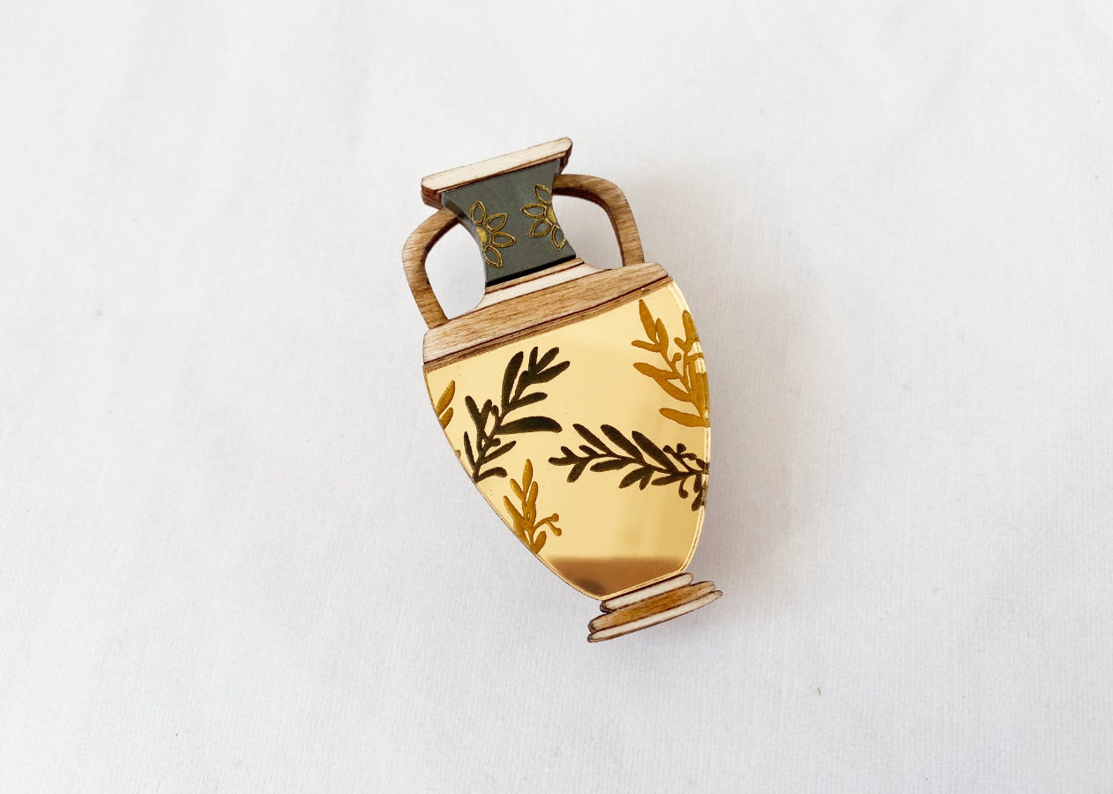 Ancient Greek Amphora Brooch | Etsy