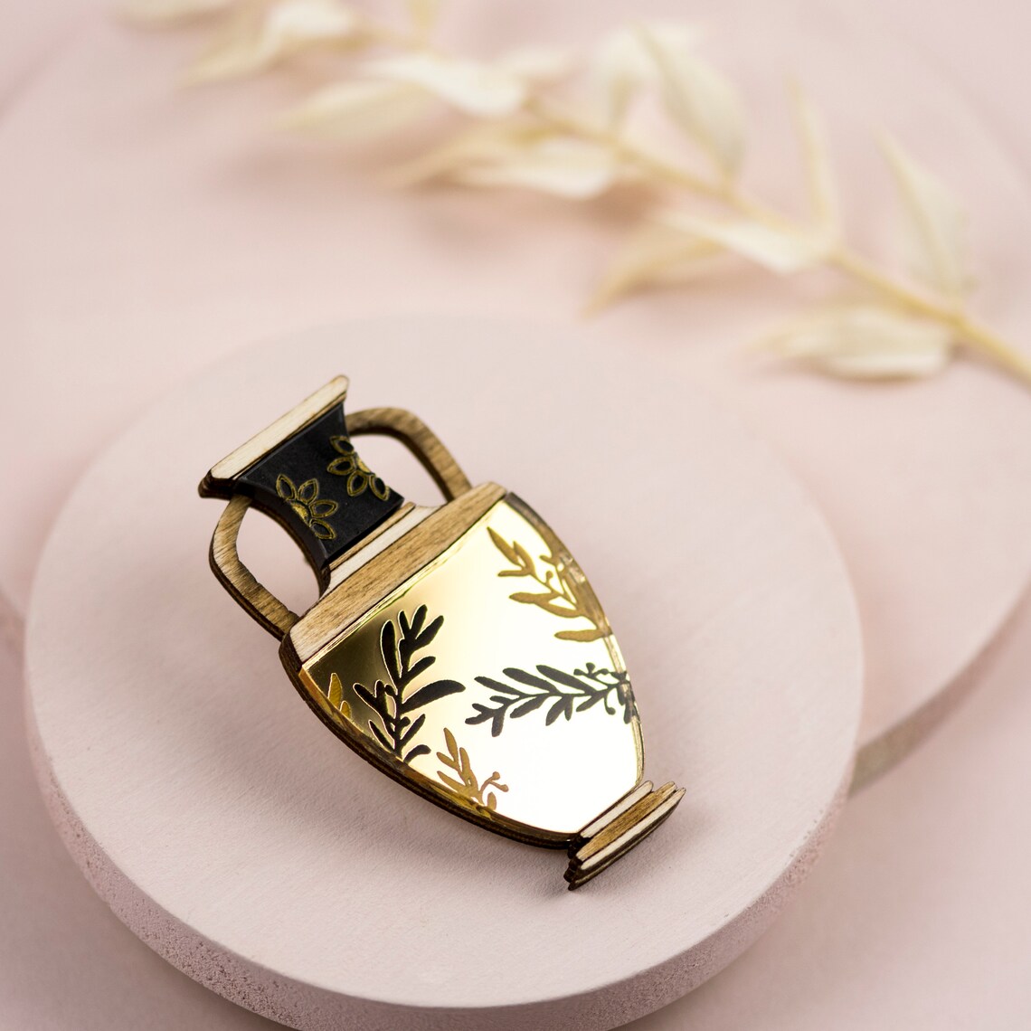 Ancient Greek Amphora Brooch | Etsy