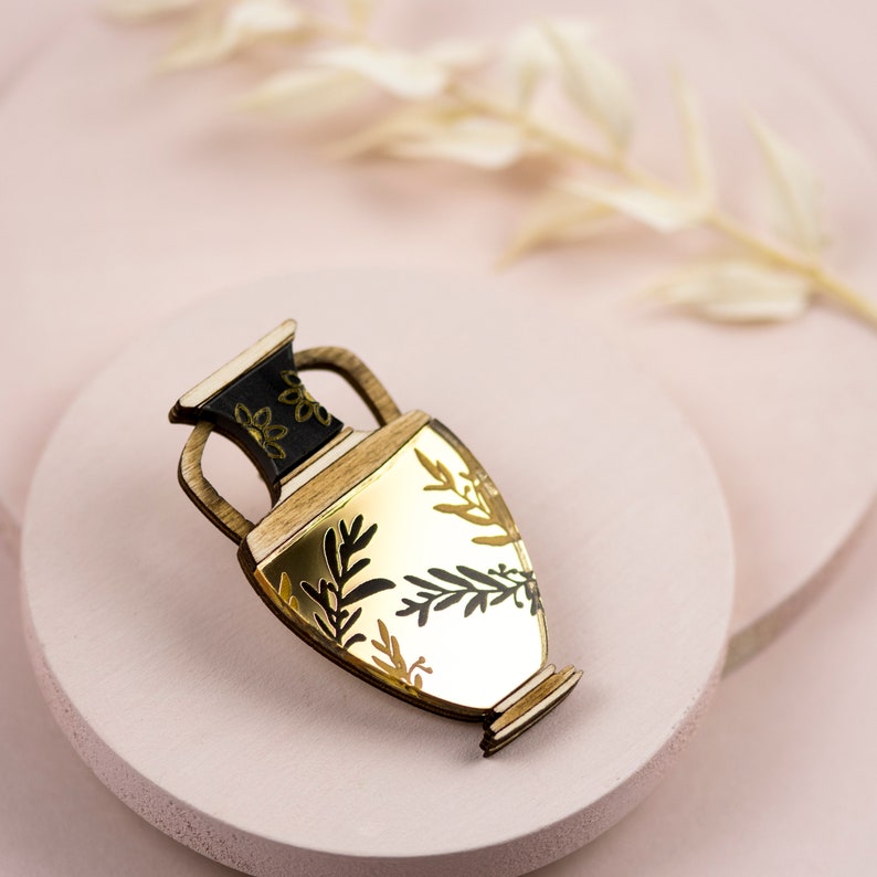 Ancient Greek Amphora Brooch - Etsy