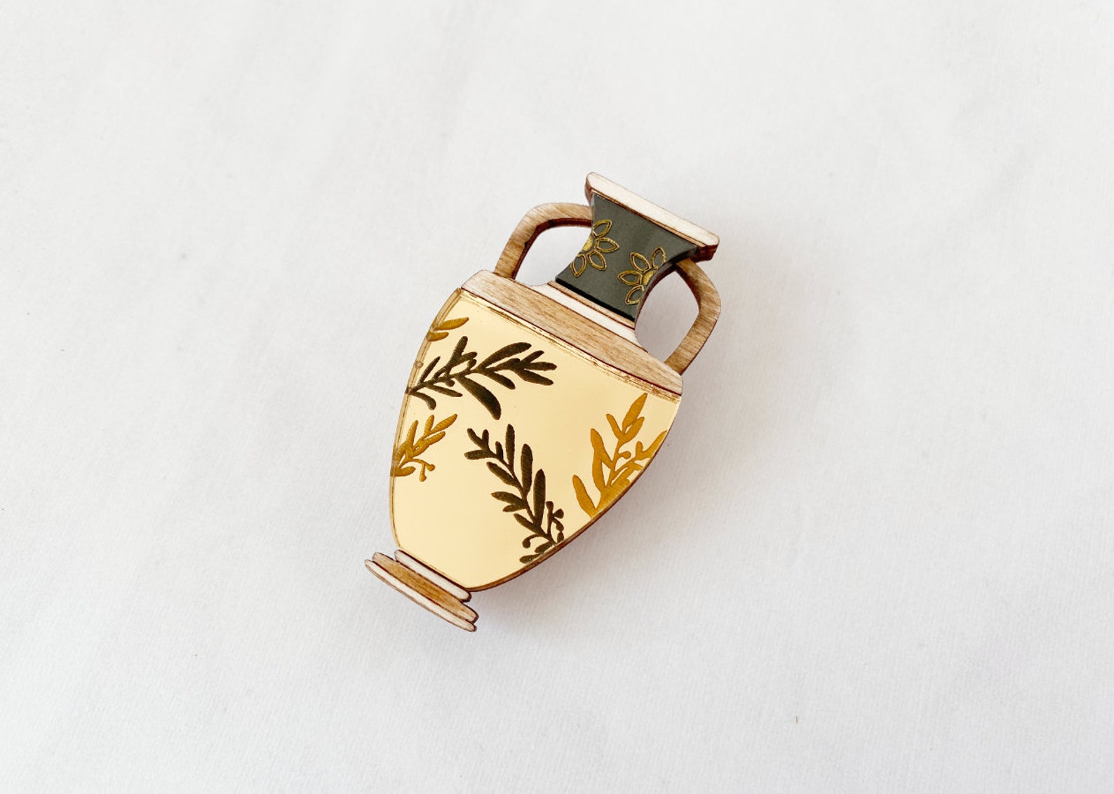 Ancient Greek Amphora Brooch | Etsy