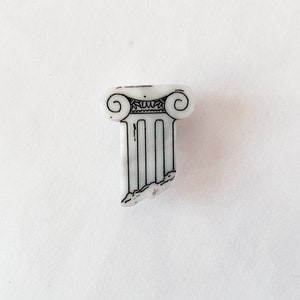Crumbling Ionic Column Pin - Etsy UK