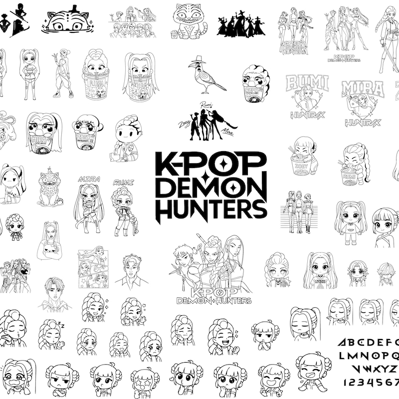 K Pop Demon Hunters Braid - Etsy