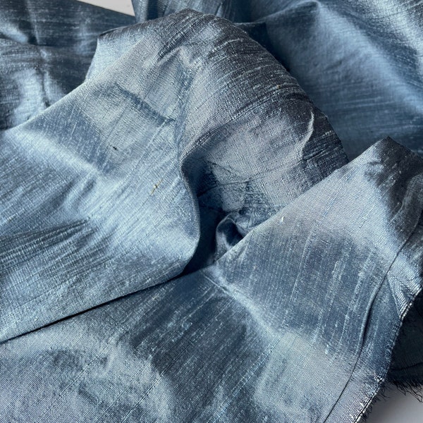 Grey Silk Fabric - Etsy