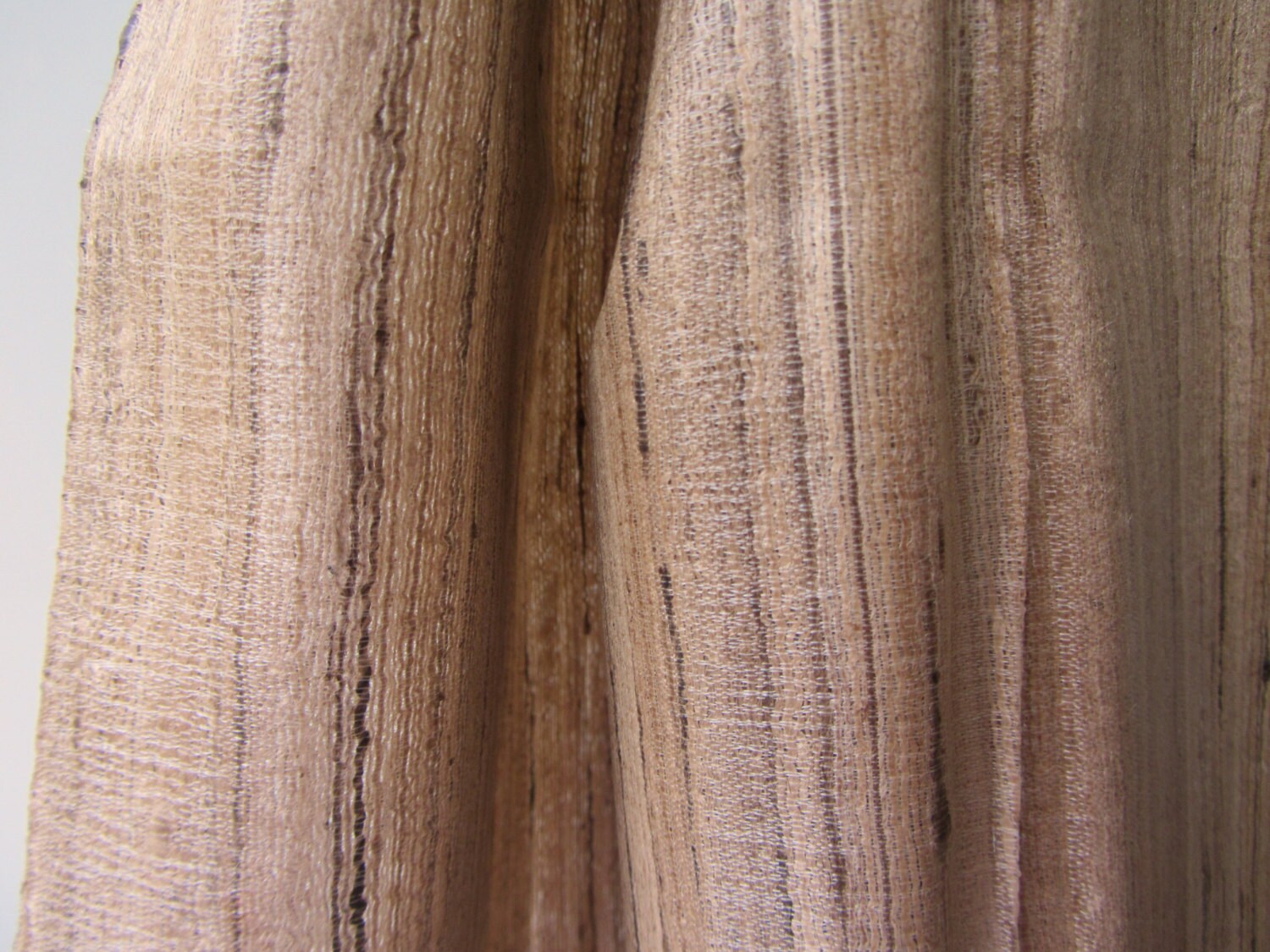 Natural Raw Silk Undied Natural Color Fabric Nr 798 Full Yard or Meter ...
