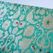 Teal Green Kinkhab Indian Silk Rocade Fabric Nr 1-173 - Etsy