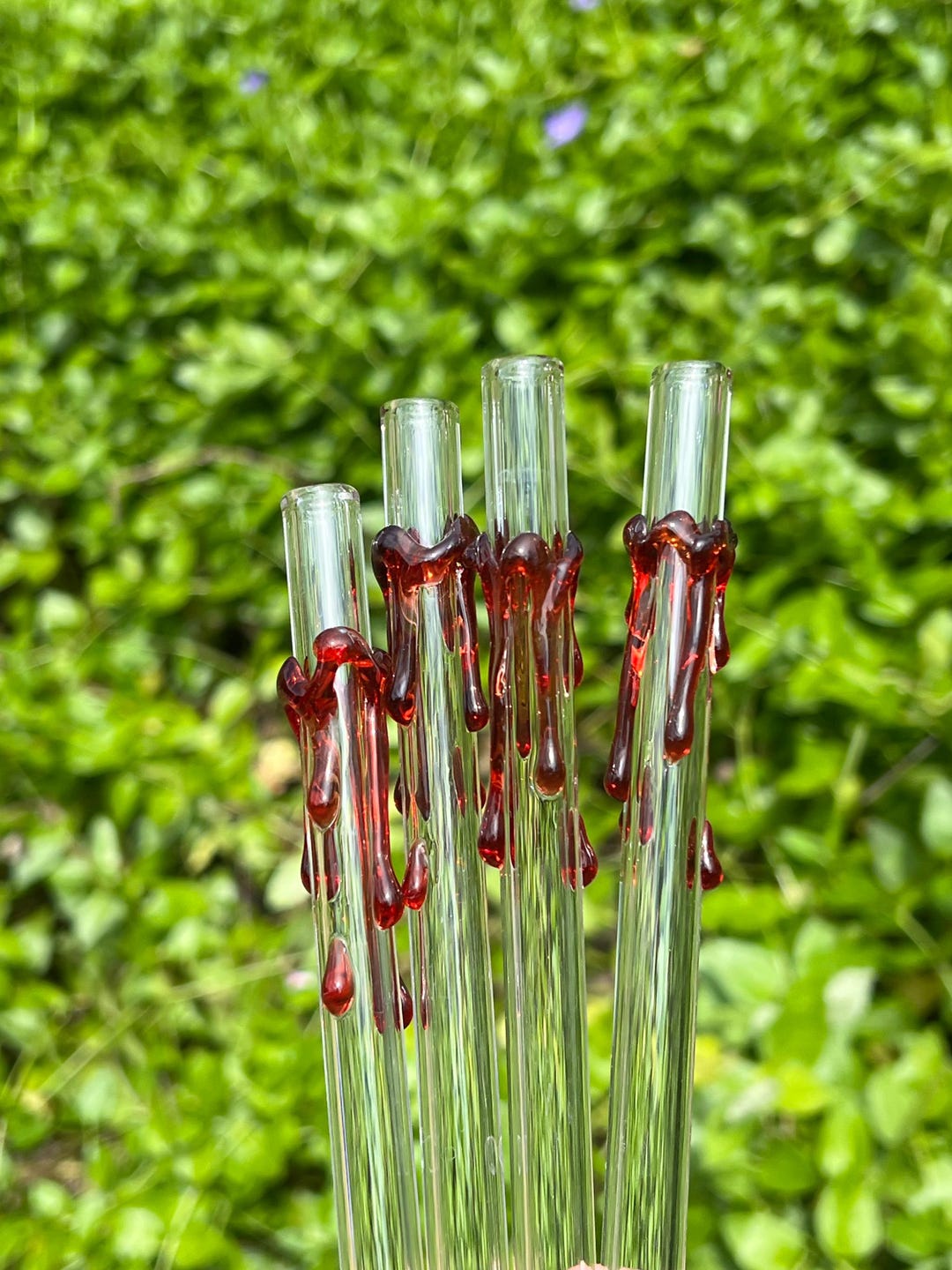 Bloody Mary Pyrex Straw – Glass Drips, Reusable Drinkware - Etsy