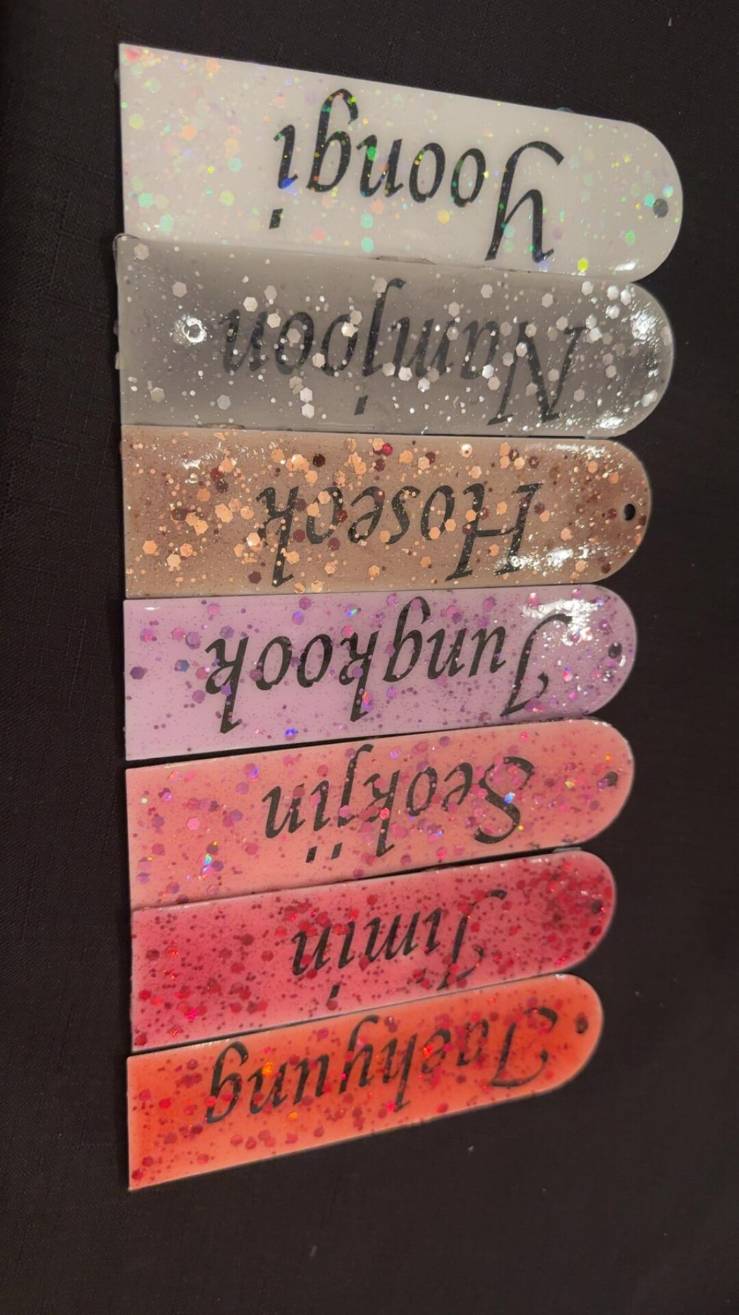 BTS Themed Bookmarks - Etsy