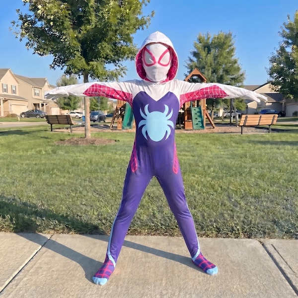 Ghost Spider Costume - Etsy