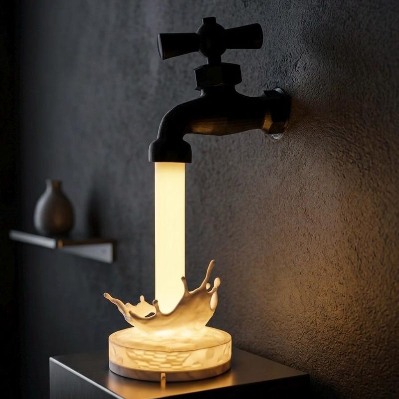 Water Lamp - Etsy