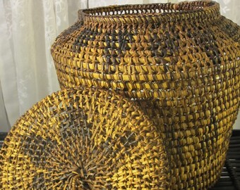 Japanese basket | Etsy