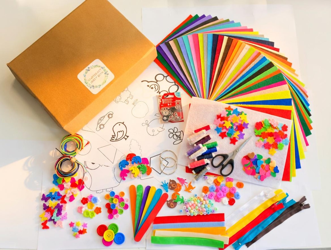 Handmade Quiet Book Starter Kit – Create Your Own Montessori Sensory ...
