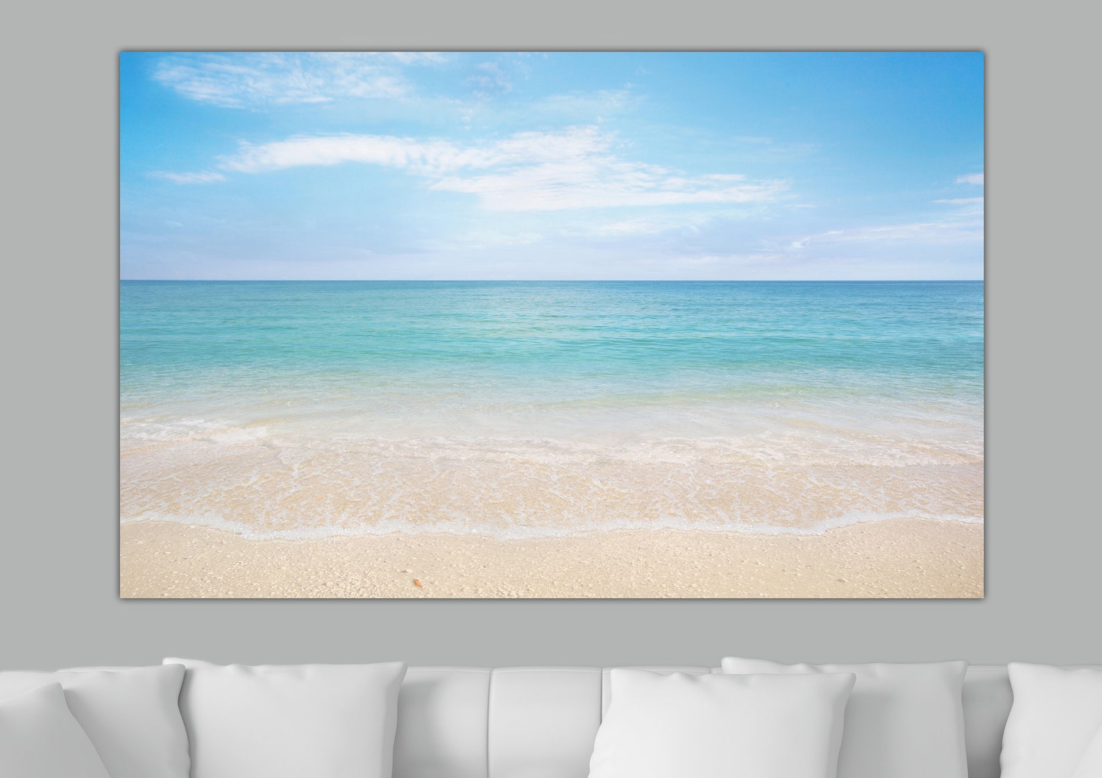 Extra Large Caribbean Beach Picture. 4060 and Other Sizes, Ready to ...