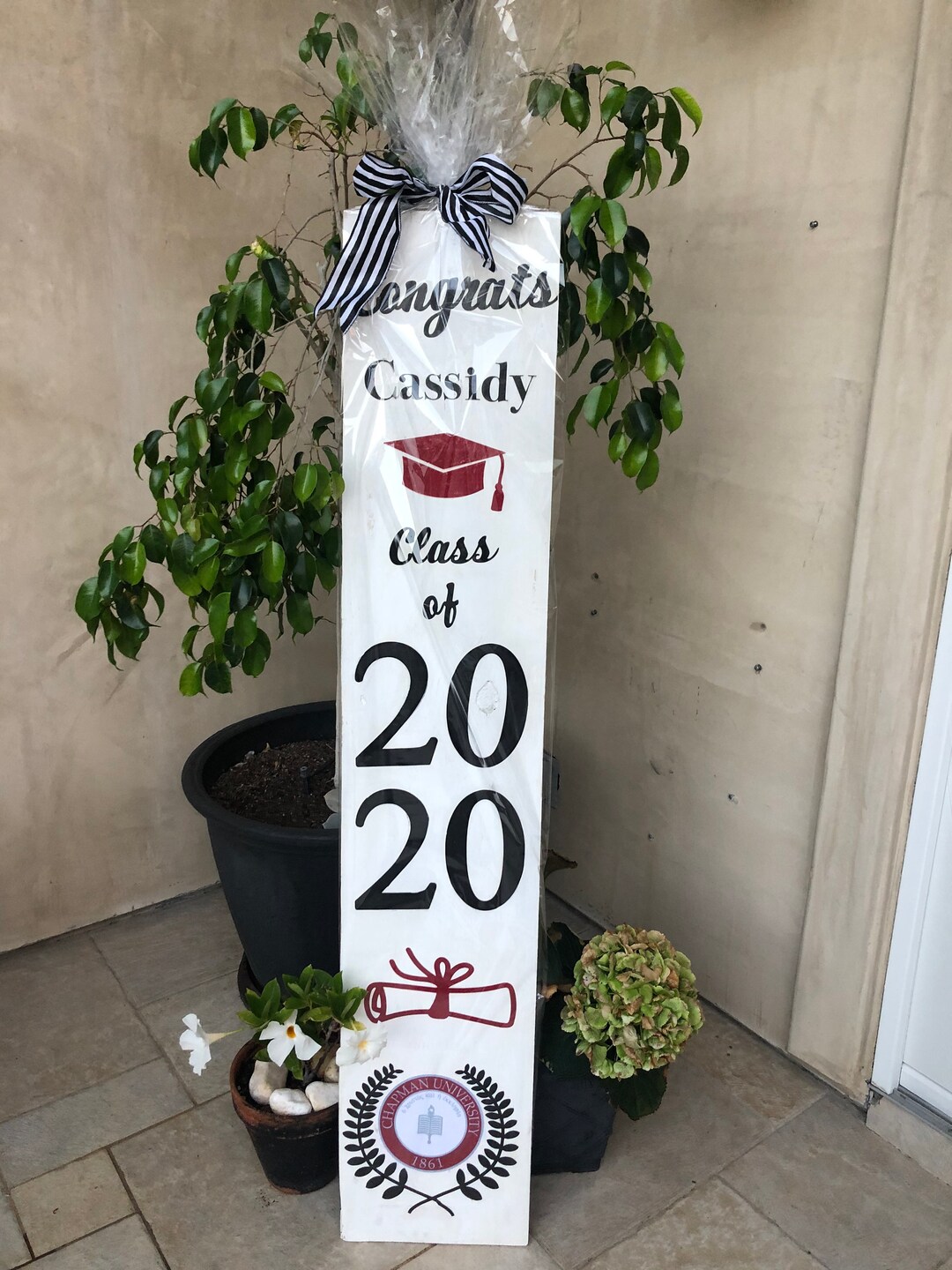 Graduation Wood Sign, Quarantine Graduation, College Graduation, High ...