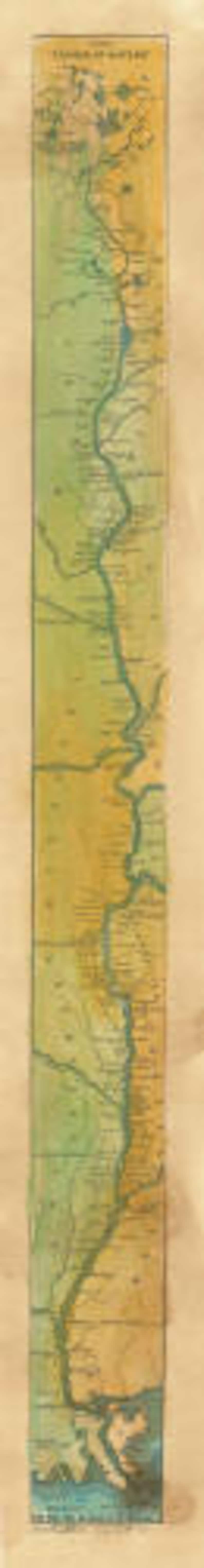 Mississippi River Map, Lisa Middleton, Father of Water, Map Mississippi ...
