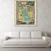 Findley Lake, New York, Custom Lake Maps, Lake House, Lake Art, Lake ...