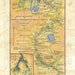 Upper Mississippi River Map Art Print Poster Souvenir Artwork - Etsy