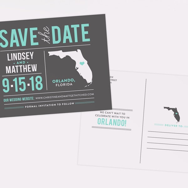Save the Dates Destination - Etsy