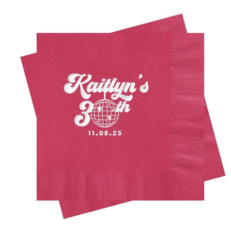 Pink Rodeo Napkin - Etsy