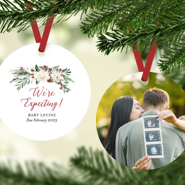 Expecting Ornament - Etsy