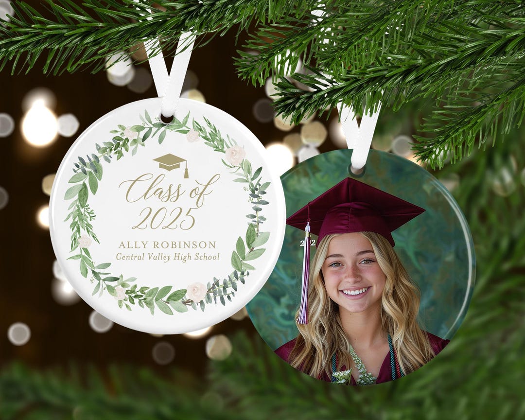Graduation Christmas Ornament, Graduation Gift, Personalized Graduation ...