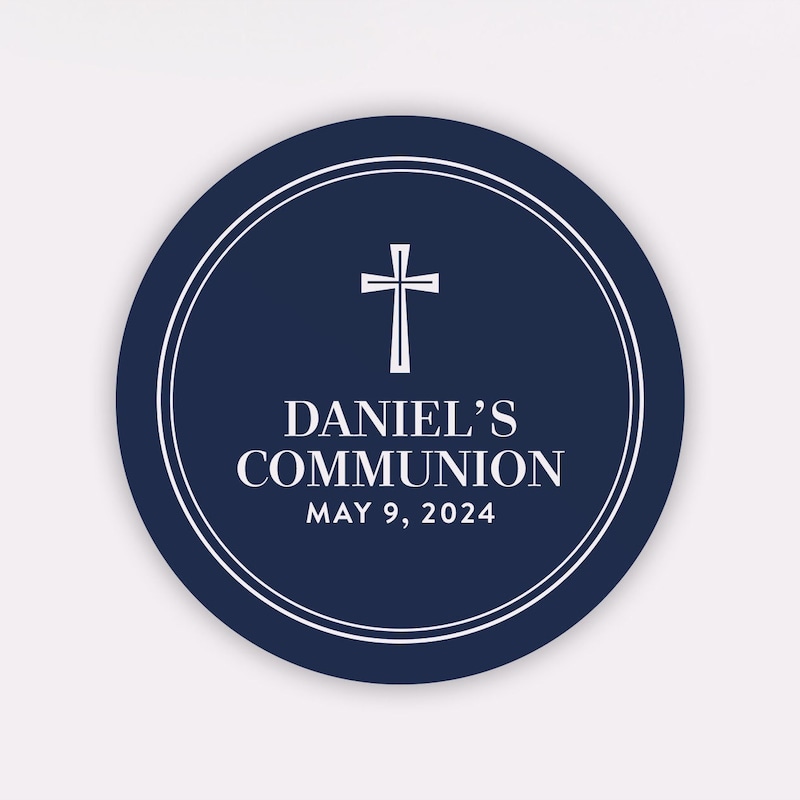 Communion Stickers - Etsy