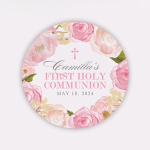 Communion Stickers - Etsy