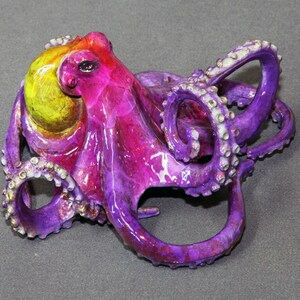 Octopus Bronze Figurine Statue Sculpture Aquatic Art "tammy" / Limited ...