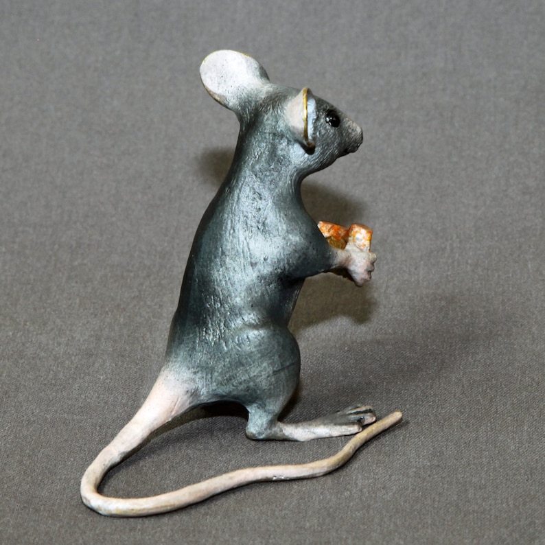 Bronze Mouse Mice Figurine Statue Sculpture Art Limited Edition Signed ...