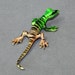 Lizard Bronze Reptile rango Gecko Figurine Statue Sculpture Art ...