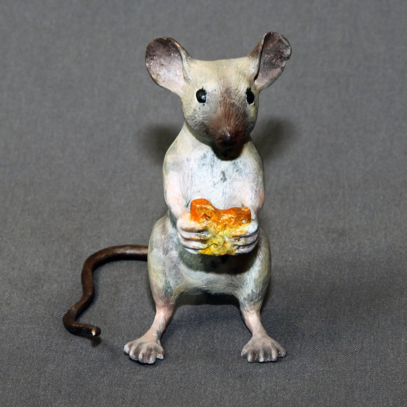 Bronze Mouse Figurine Statue Sculpture Mice Art Limited Edition Signed ...