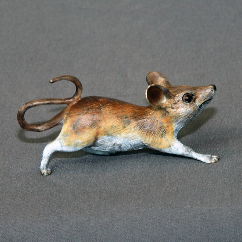 Bronze Mouse Figurine Statue Sculpture Mice Art Limited Edition Signed ...
