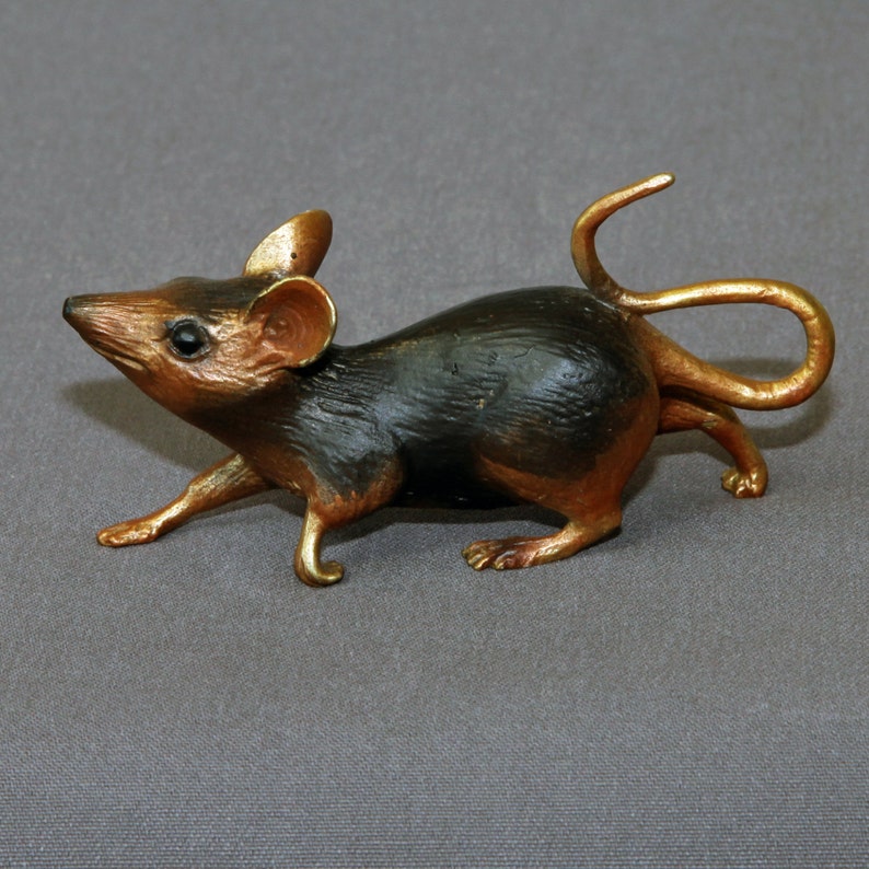 Bronze Mouse Figurine Statue Sculpture Mice Art Limited Edition Signed ...
