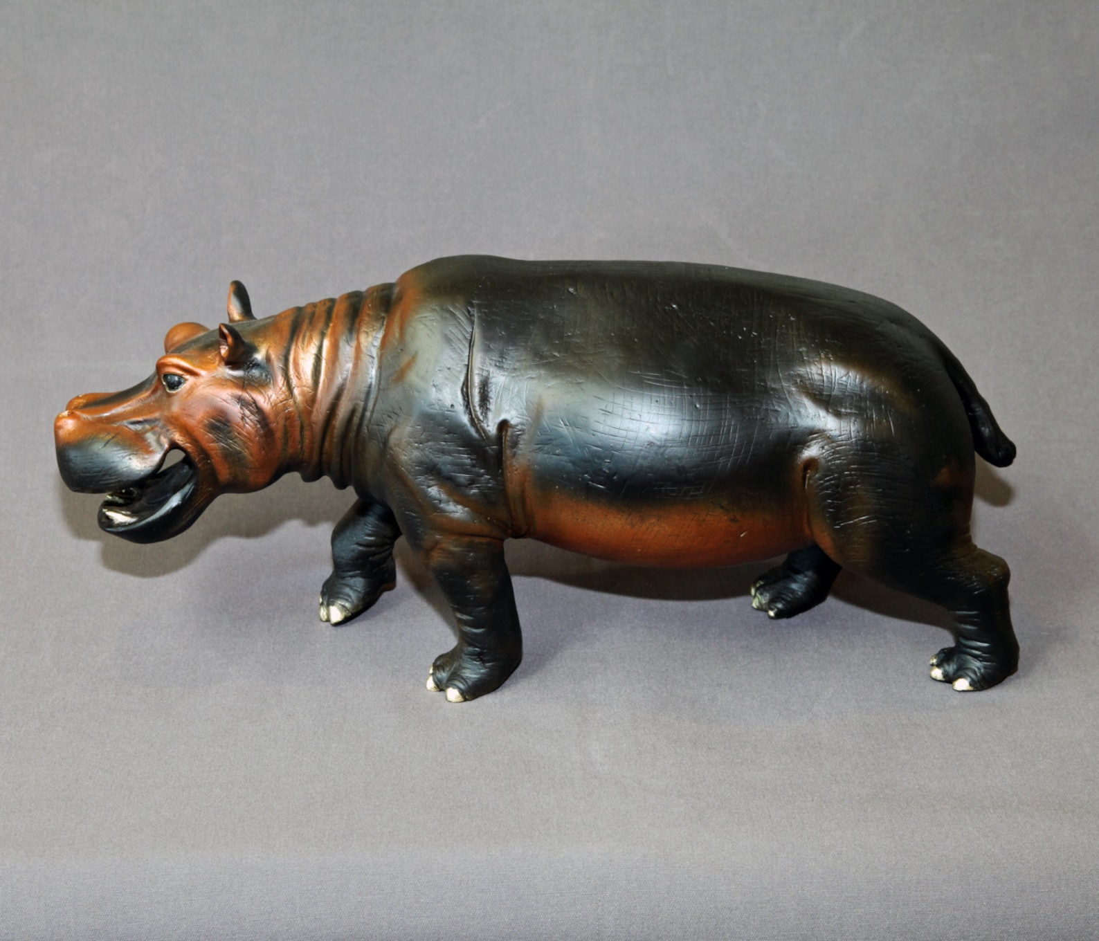 Bronze Hippo Hippopotamus Figurine Statue - Etsy 日本