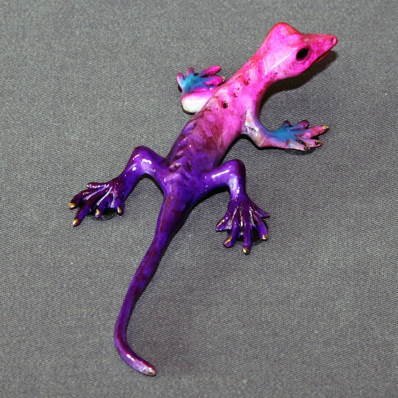 Gecko Figurine - Etsy Australia