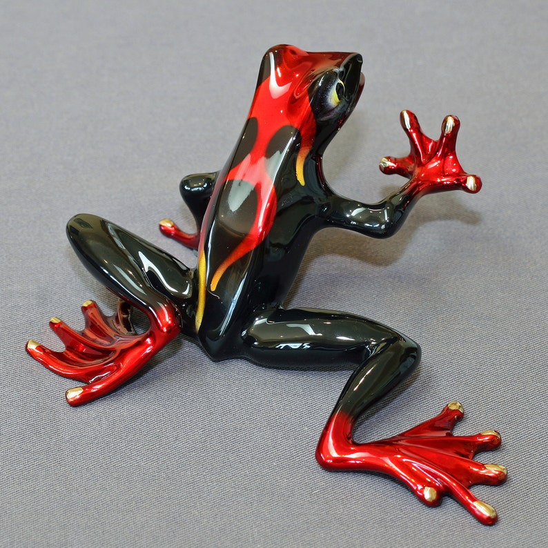 Bronze Frog hotrod Figurine Statue Sculpture - Etsy