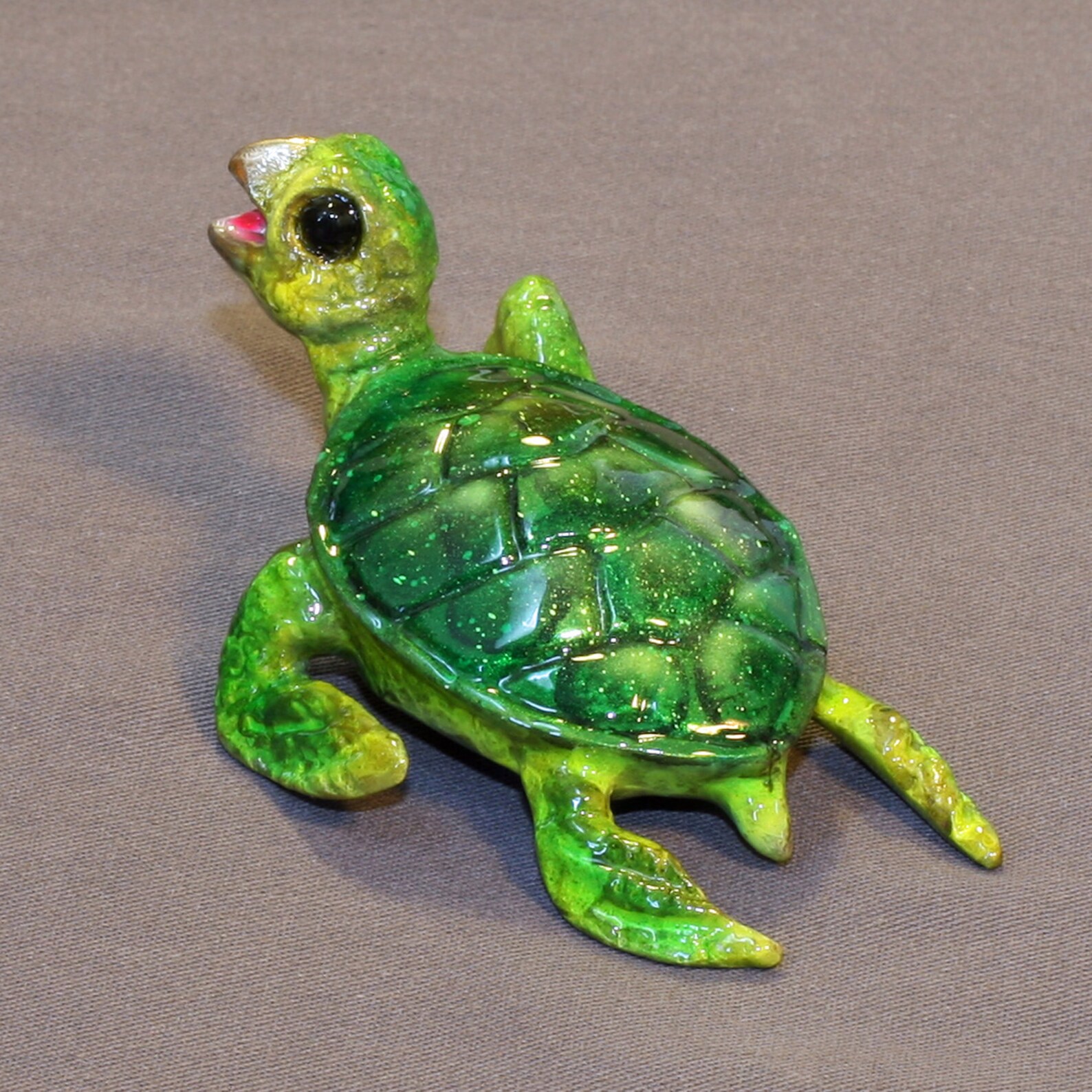 Turtle Bronze Figurine sea Turtle Tortoise Statue - Etsy