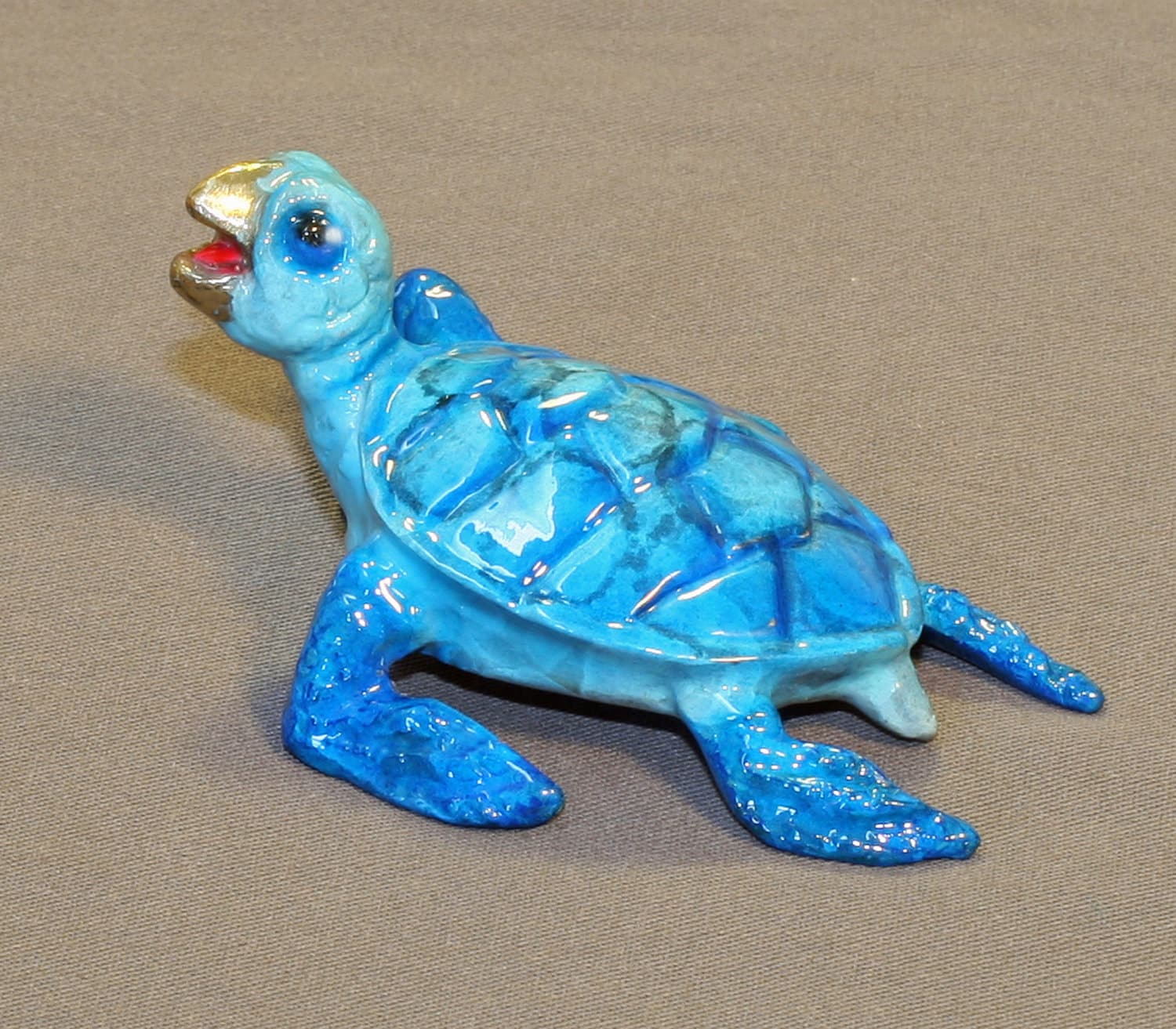 Turtle Bronze Figurine sea Turtle Tortoise Statue - Etsy