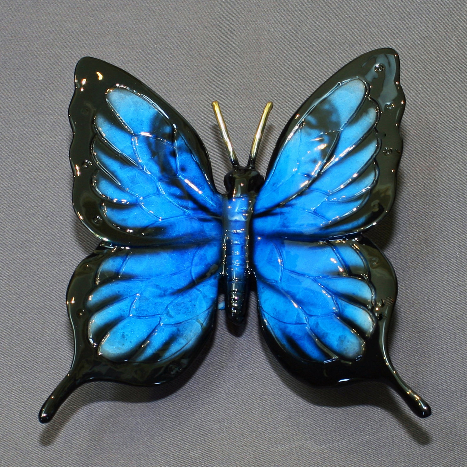Butterfly Bronze Statue Figurine Insect Art / Limited Edition / Signed ...