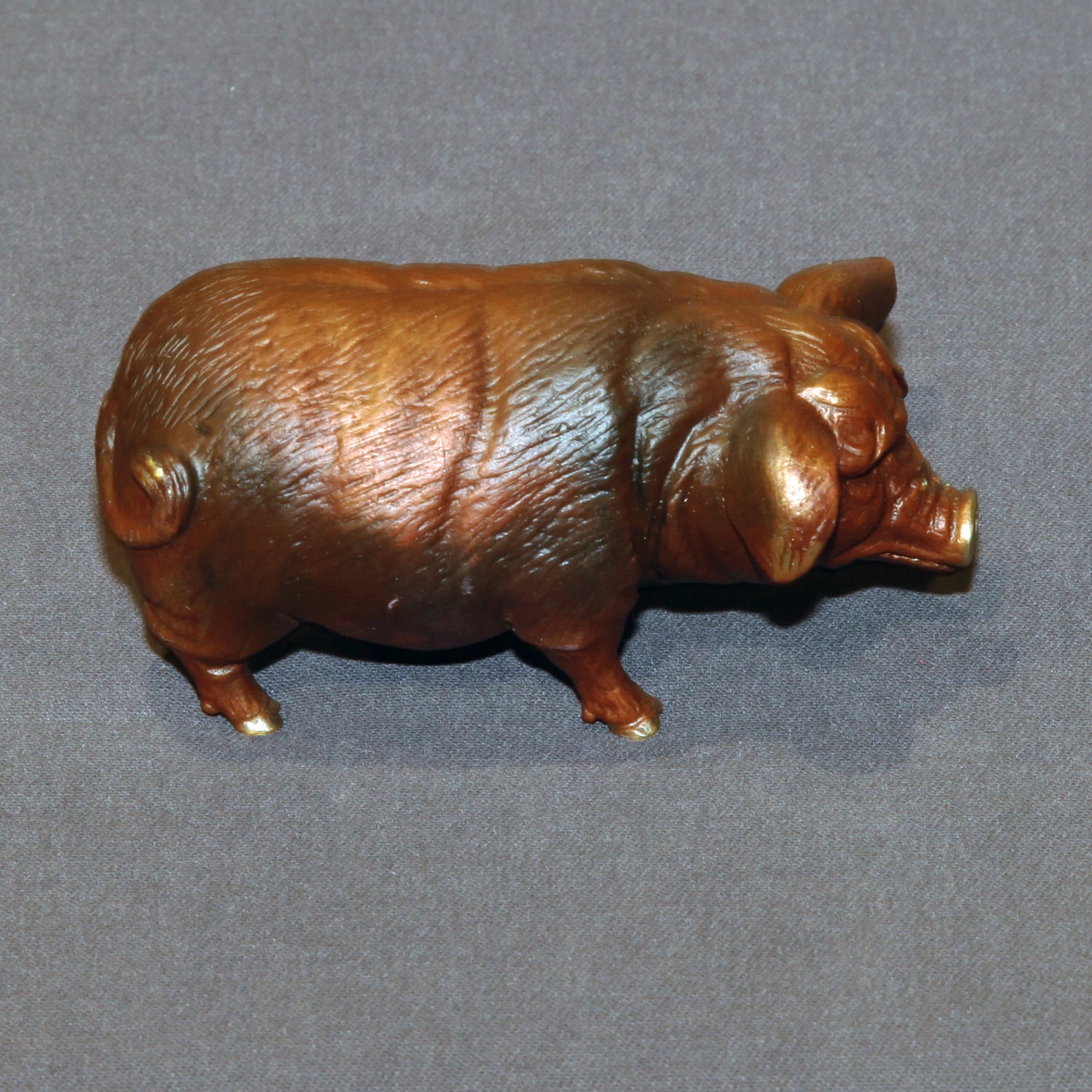 Bronze Pig Figurine Statue Sculpture Swine Art Limited Edition Signed ...