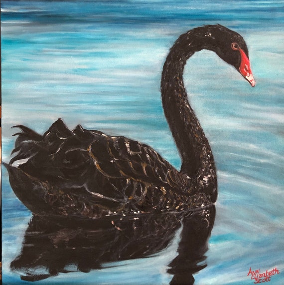 Black Swan Oil Painting