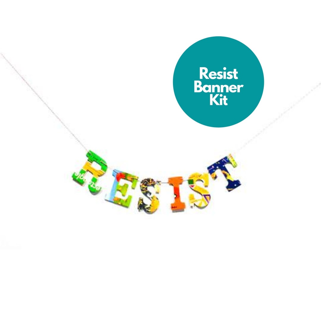 Resist Wall Art - Etsy