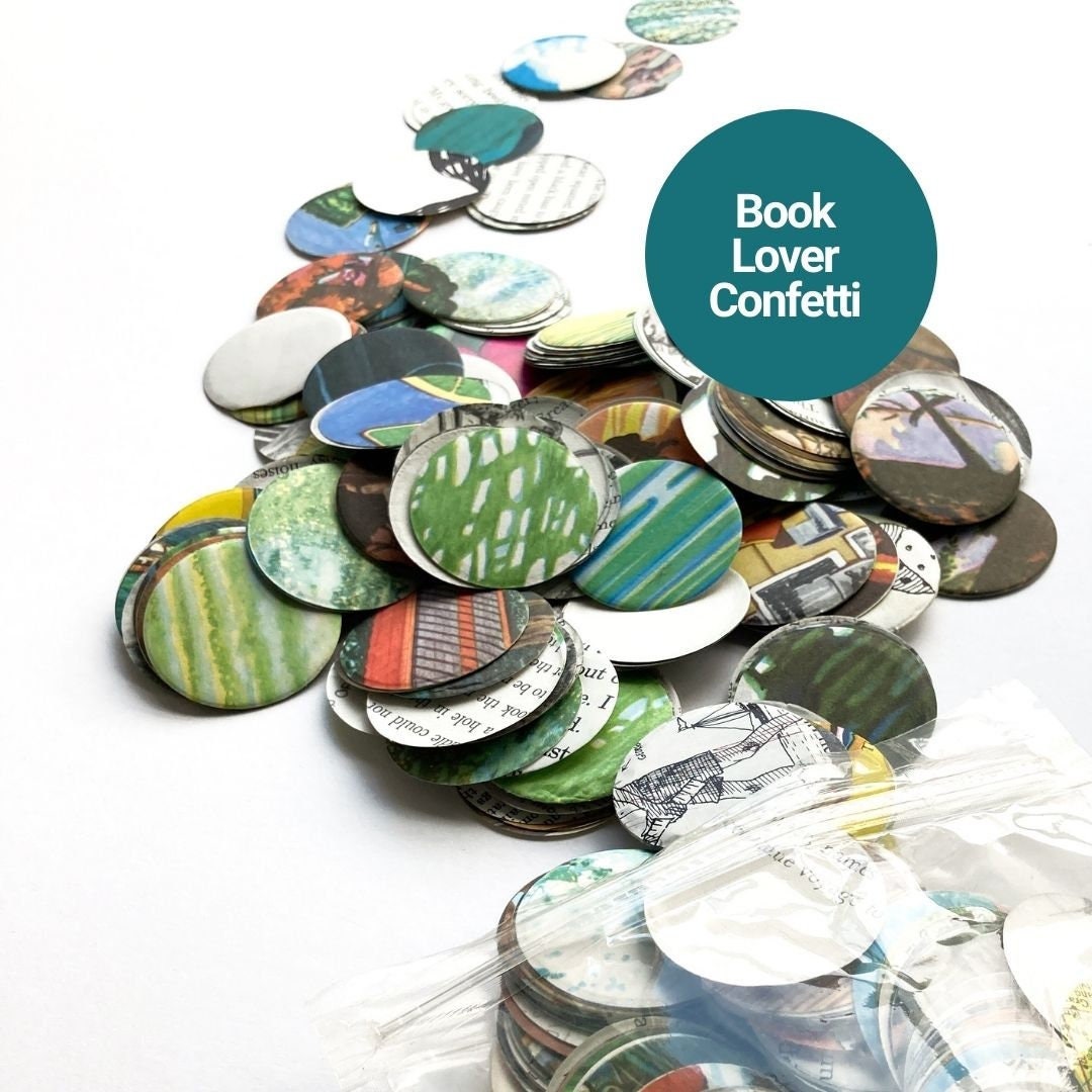 Book Confetti - Etsy