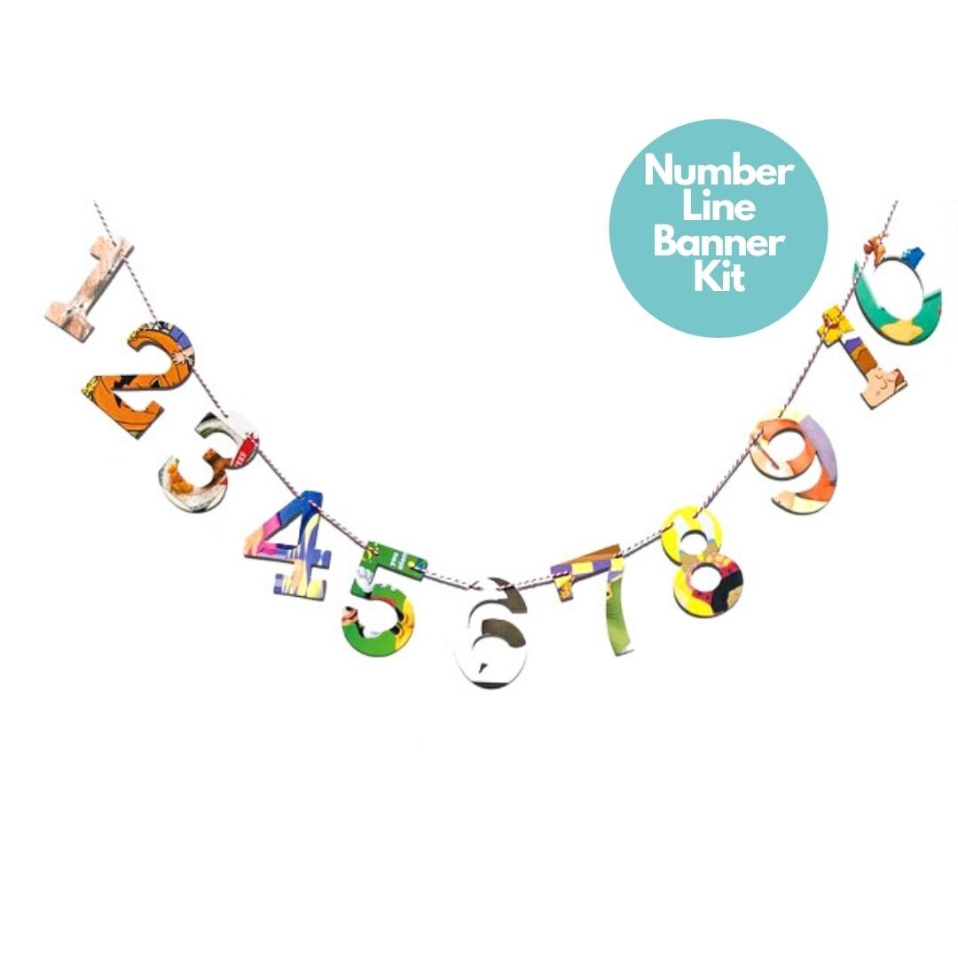 Learn to Count Banner - Etsy