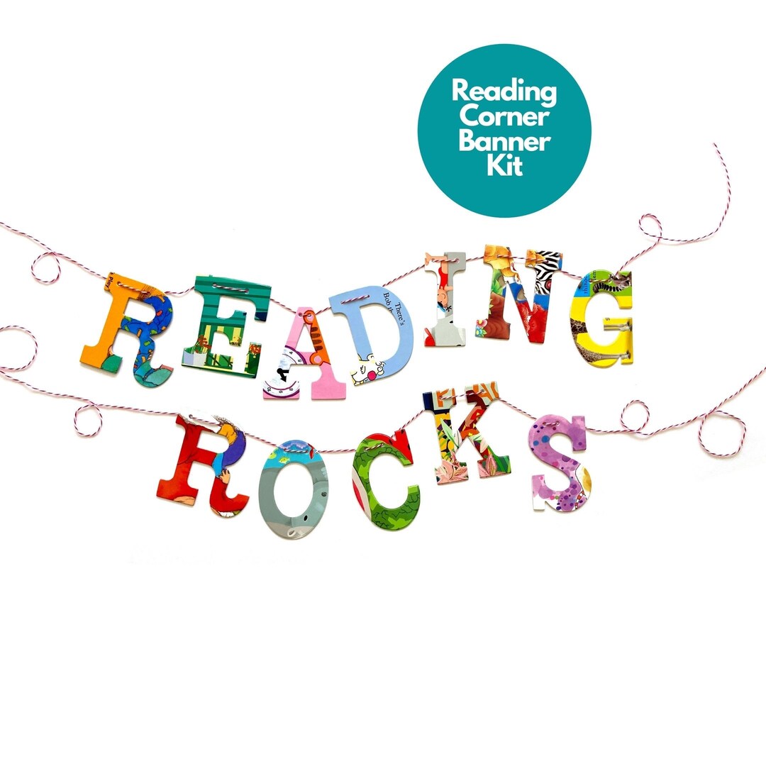 Classroom Decor READING ROCKS - Etsy