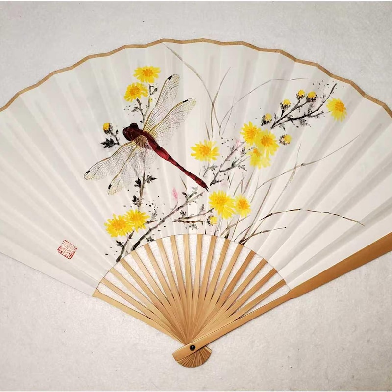 Hand Made Bamboo Fan - Etsy