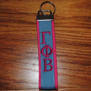 Gamma Phi Beta Sorority Keychain Monogrammed-choose Design,sorority ...