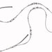 Eyeglass Chain Silver on Silver Luxury Glasses Chain Beaded - Etsy