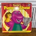 BARNEY PUPPET Show Book,vintage Barney Book,barney Book,barney Children ...