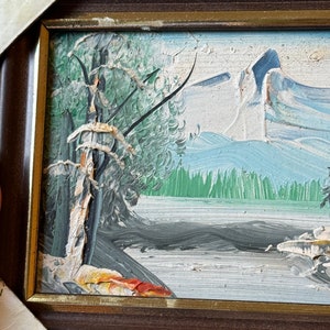 VGT OIL Painting,vintage Oil Painting Nature,vintage Nature Painting ...